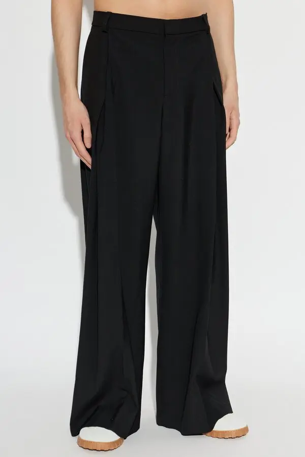Casablanca Wool Trousers With Pleats