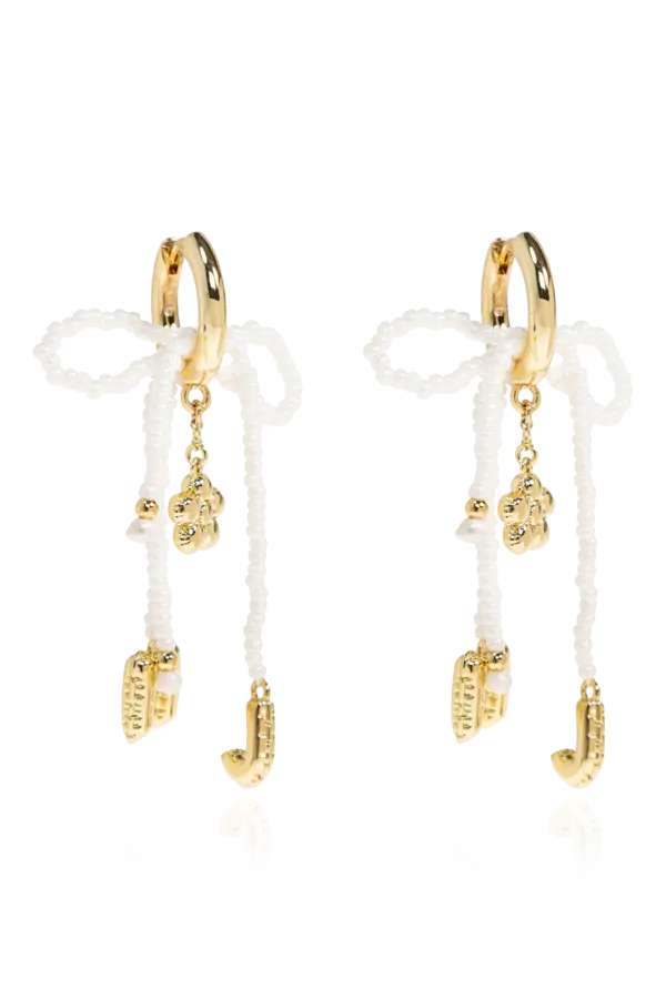 Marc Jacobs Earrings With Pendants - Gold