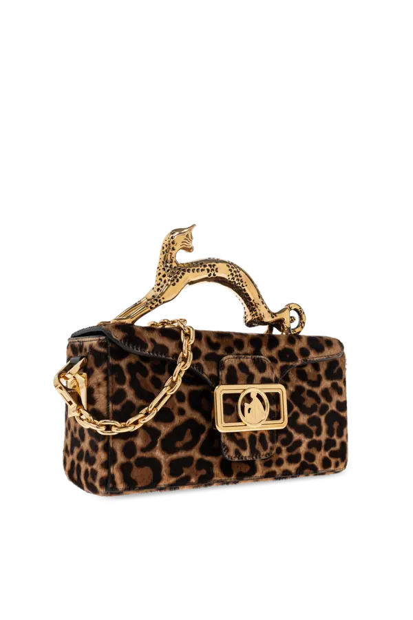 LANVIN Pencil Cat Nano Bag - Brown