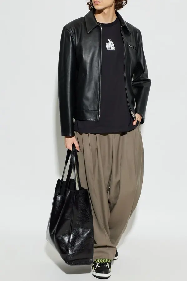 LANVIN T-shirt With Print - Black