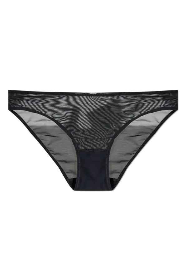 Hanro Briefs From The "smooth Illuslon" Collection - Black