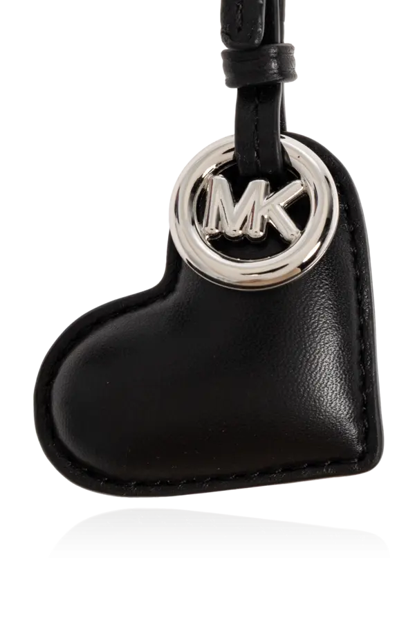 Michael Kors Keychain With A Heart-shaped Pendant