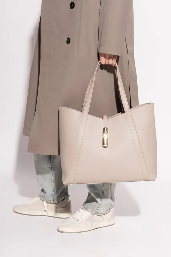 Furla Goccia Large' Tote Bag - Beige