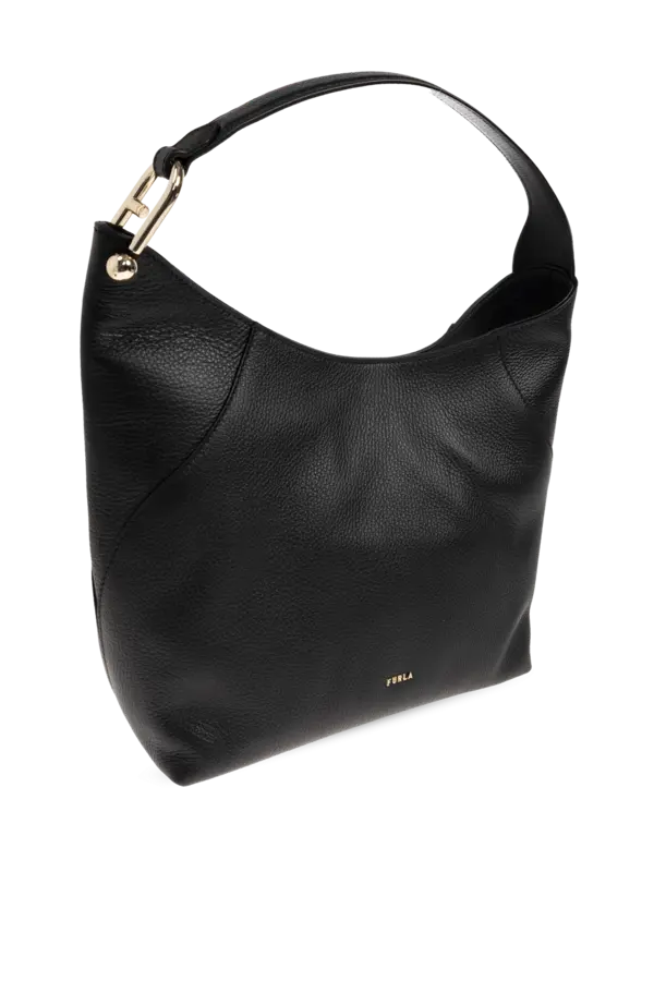 Furla Lara Medium Shoulder Bag - Black