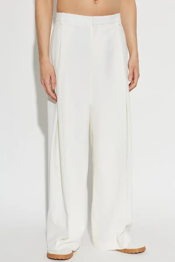 Casablanca Wool Trousers With Pleats