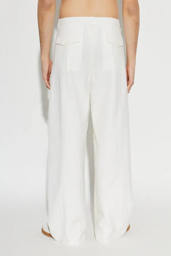Casablanca Wool Trousers With Pleats