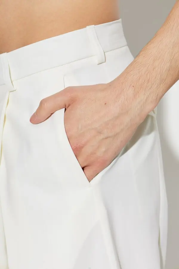 Casablanca Wool Trousers With Pleats