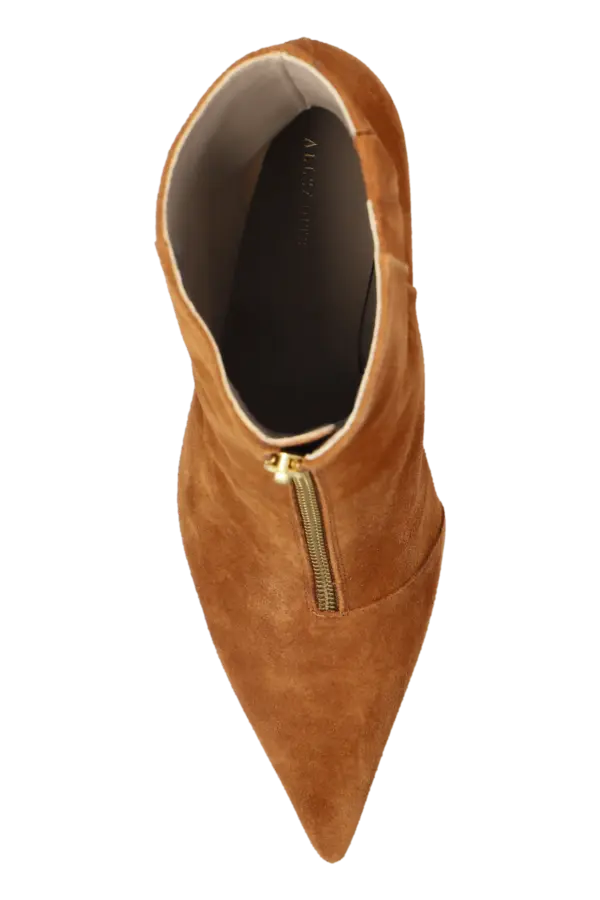 ALLSAINTS Natasha Heeled Ankle Boots - Brown