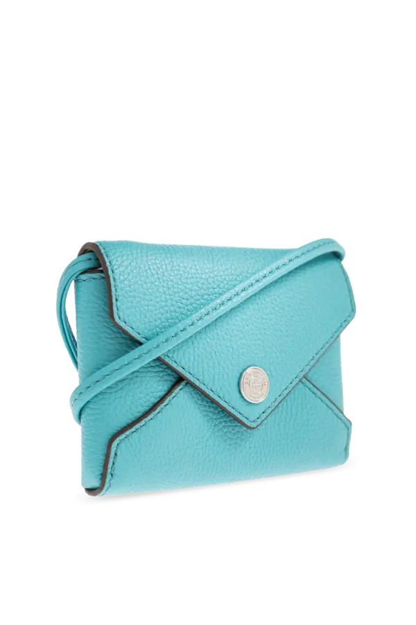 Tory Burch Card Holder On A Belt - Blue