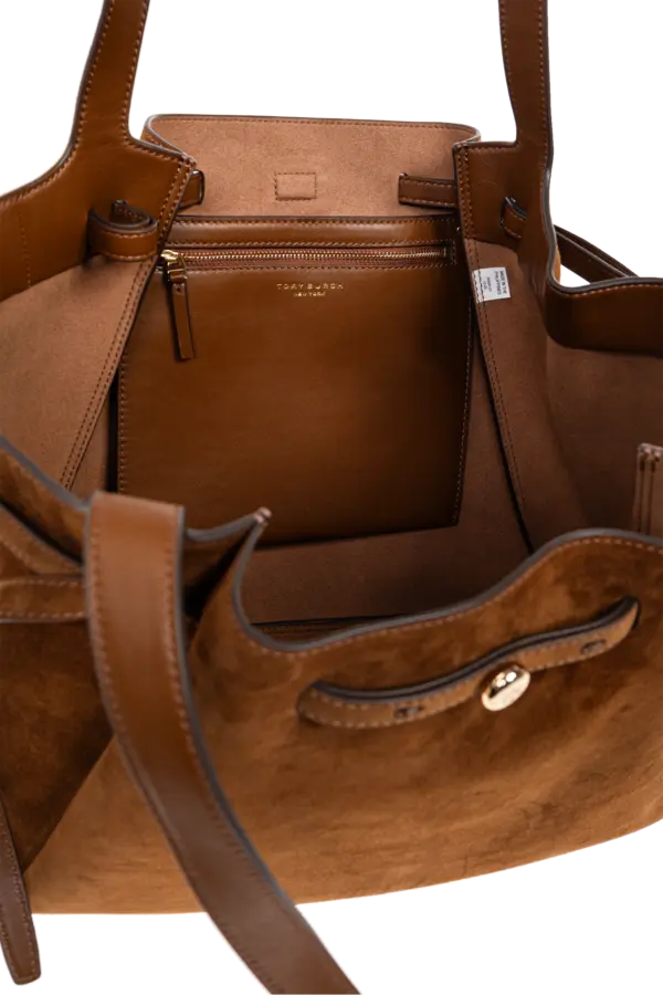 Tory Burch Romy Shopper Bag - Brown