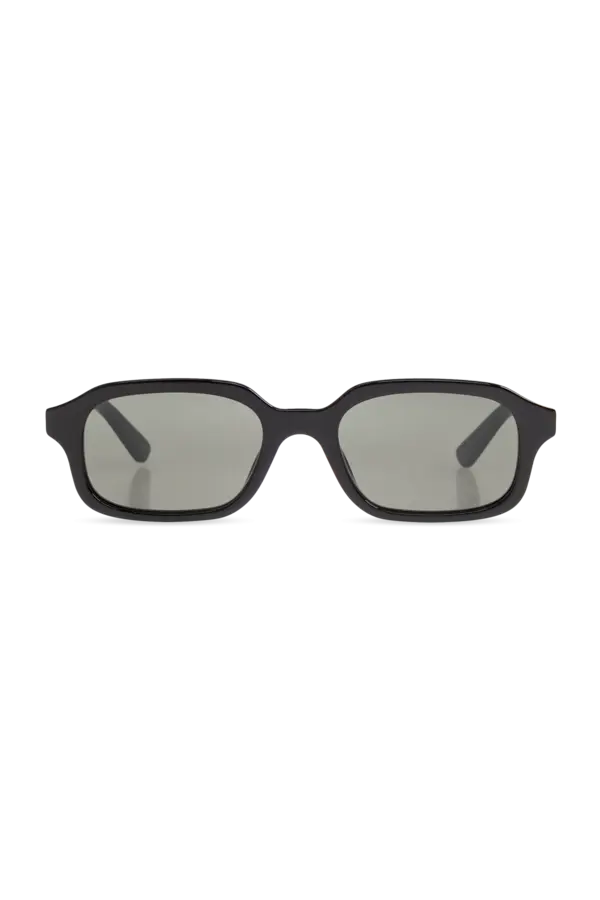 Alexander McQueen Rectangular Frame Sunglasses - Black