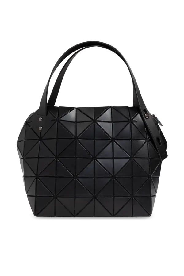 Issey Miyake Geometric Shoulder Bag - Black