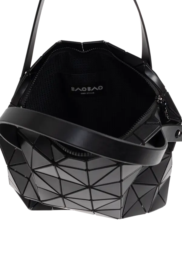 Issey Miyake Geometric Shoulder Bag - Black