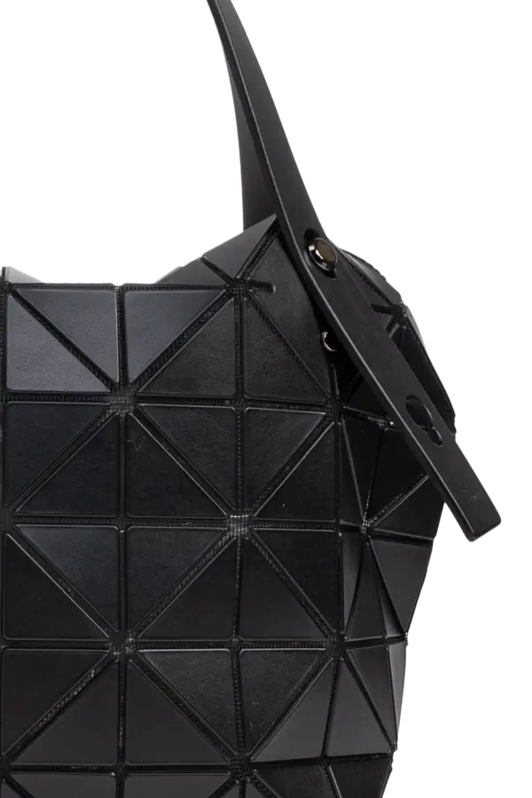 Issey Miyake Geometric Shoulder Bag - Black