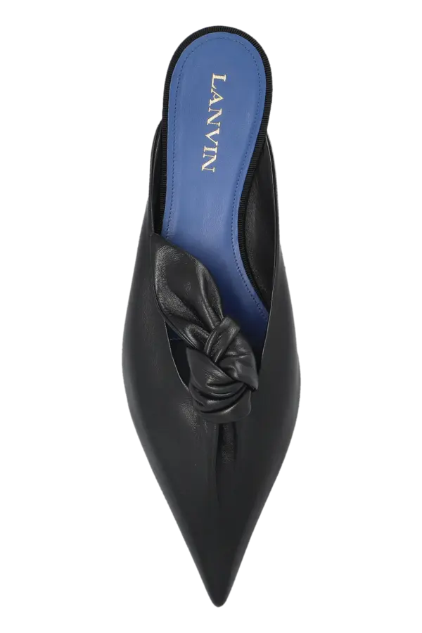 LANVIN Leather Slip-on Shoes