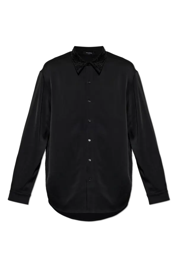Balmain Shirt With Shimmering Sequins