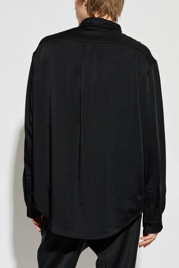 Balmain Shirt With Shimmering Sequins