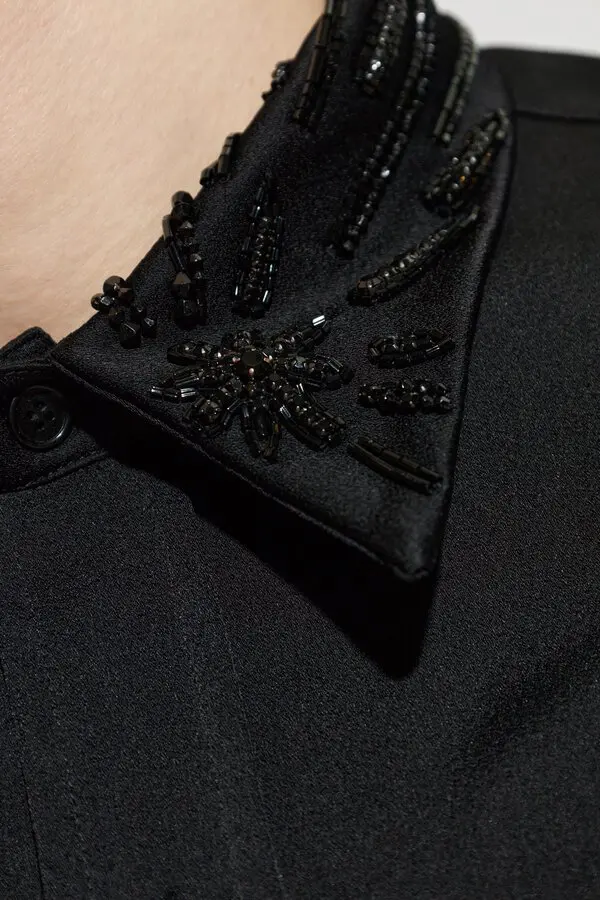 Balmain Shirt With Shimmering Sequins