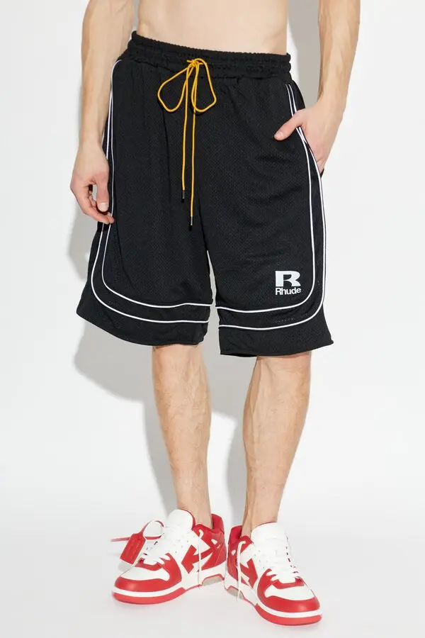 Rhude Logo-print Mesh Shorts