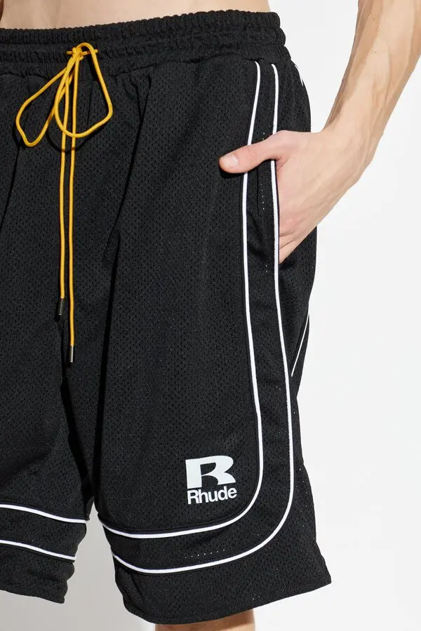 Rhude Logo-print Mesh Shorts