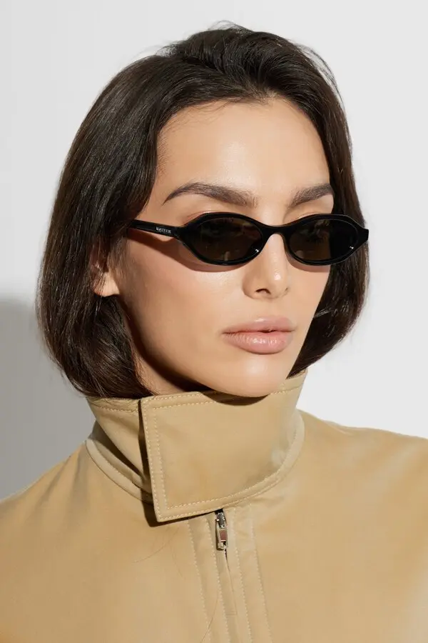 Alexander McQueen Oval Sunglasses