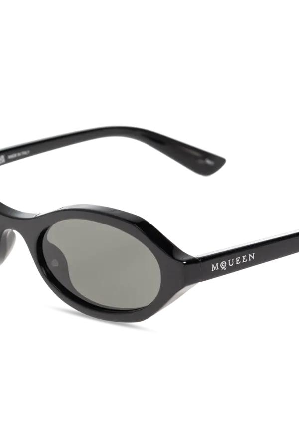 Alexander McQueen Oval Sunglasses