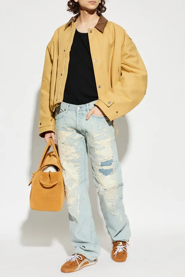 Acne Studios Jeans With 'vintage' Effect - Blue