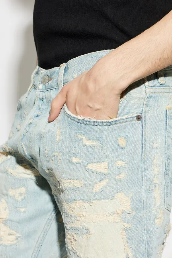 Acne Studios Jeans With 'vintage' Effect - Blue