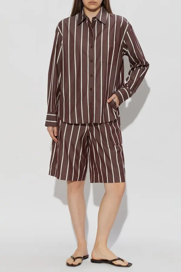 Rag & Bone Striped Shirt - Brown