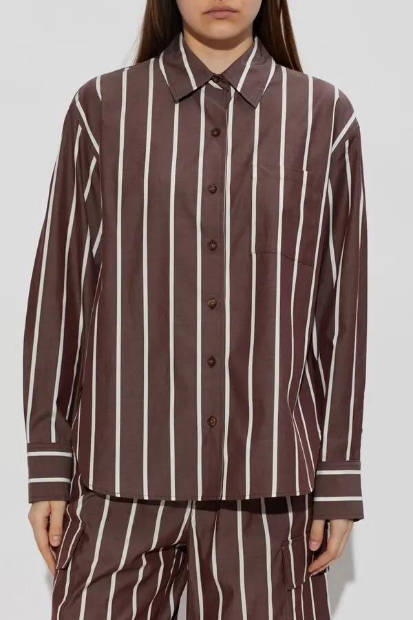 Rag & Bone Striped Shirt - Brown