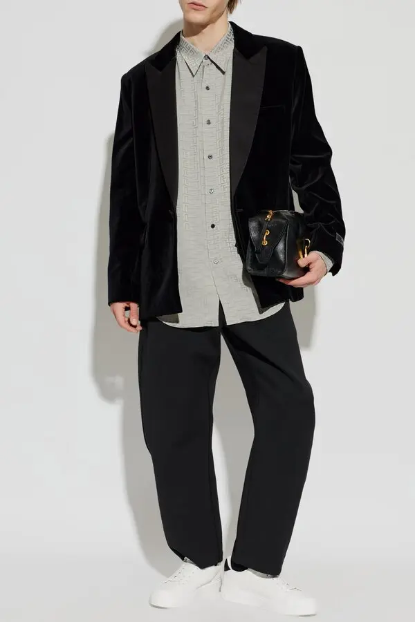 Balmain B-court Leather Sneakers