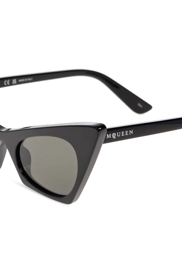 Alexander McQueen Cat-eye Sunglasses - Black