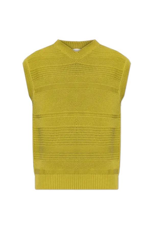 Paul Smith V-neck Knitted Vest - Green