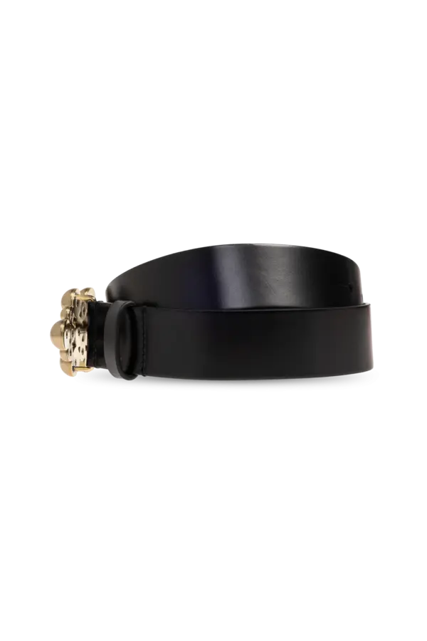 Isabel Marant Étoile Vickia Leather Belt - Black