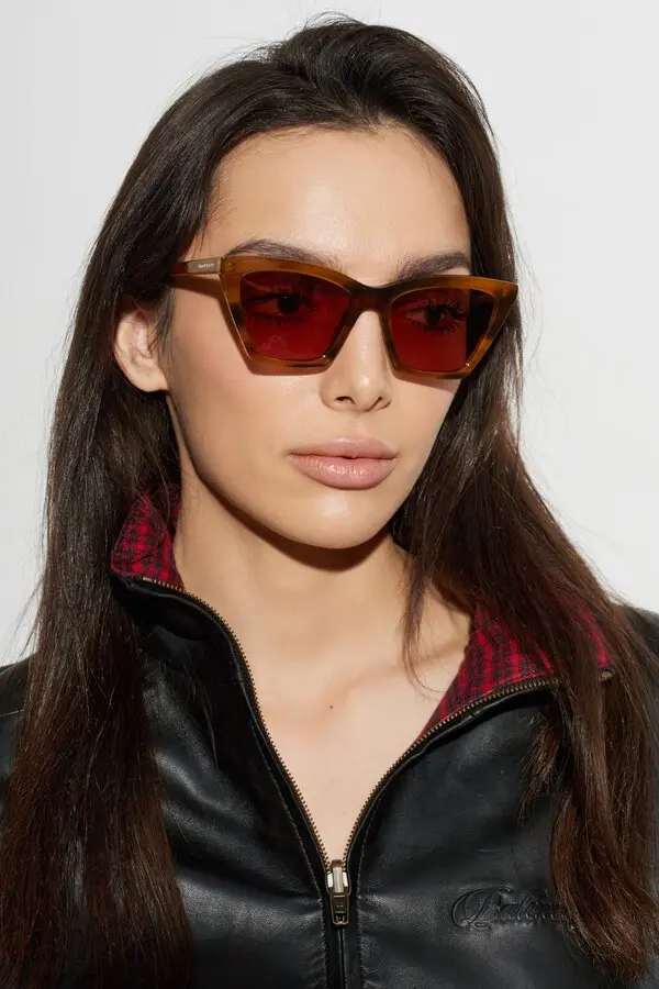 Alexander McQueen Cat-eye Sunglasses - Orange