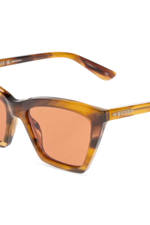 Alexander McQueen Cat-eye Sunglasses - Orange