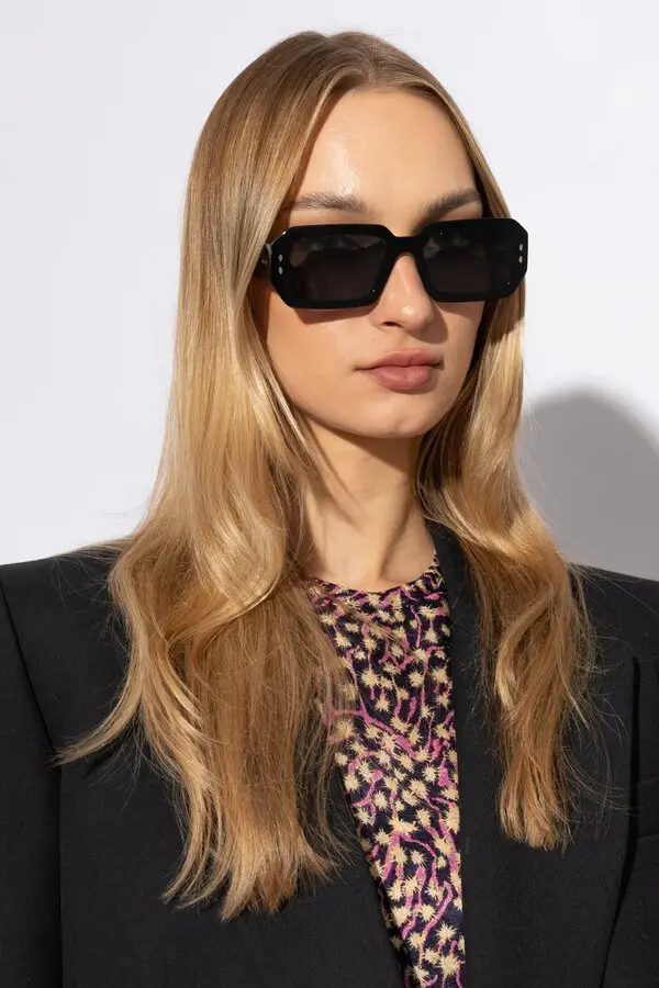 Isabel Marant Sunglasses With Logo - Black