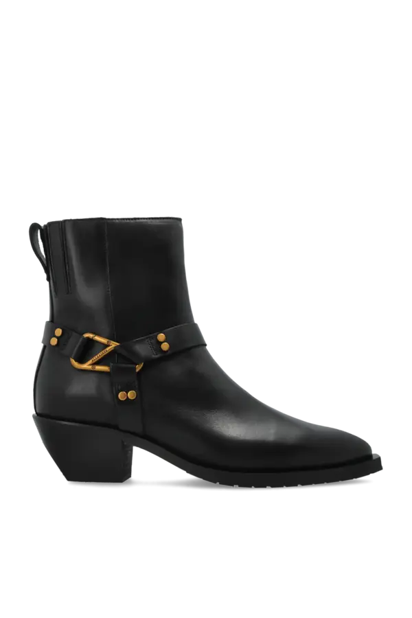 ALLSAINTS Fox Heeled Ankle Boots