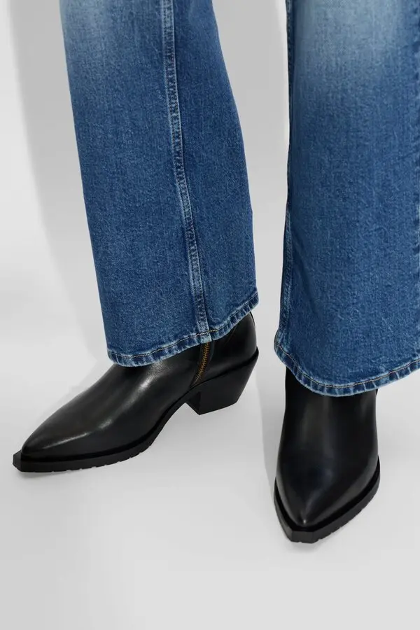 ALLSAINTS Fox Heeled Ankle Boots