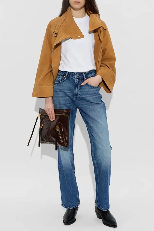 ALLSAINTS Fox Heeled Ankle Boots