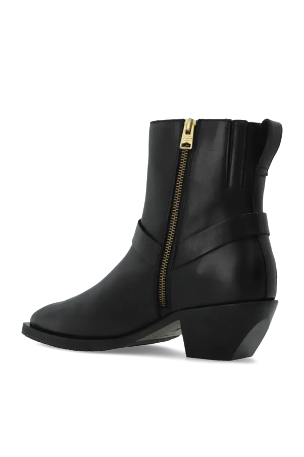ALLSAINTS Fox Heeled Ankle Boots
