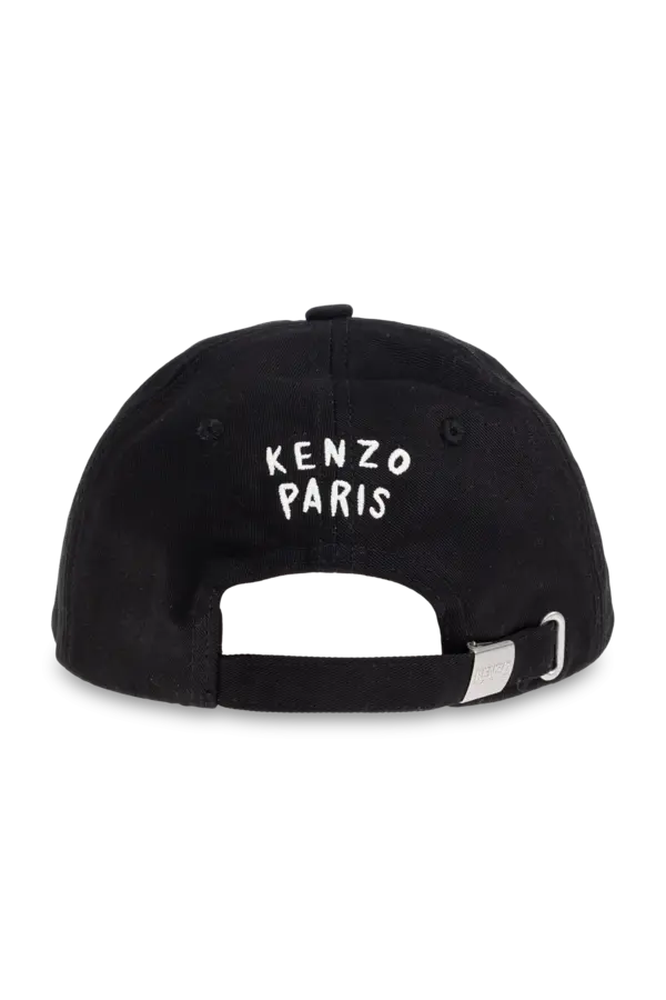 Kenzo Logo Cap - Black