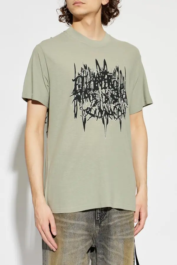 44 LABEL GROUP T-shirt With Printed Logo - Green