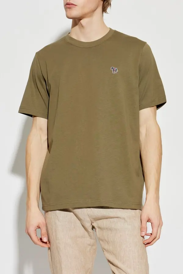 Paul Smith T-shirt With Logo - Green