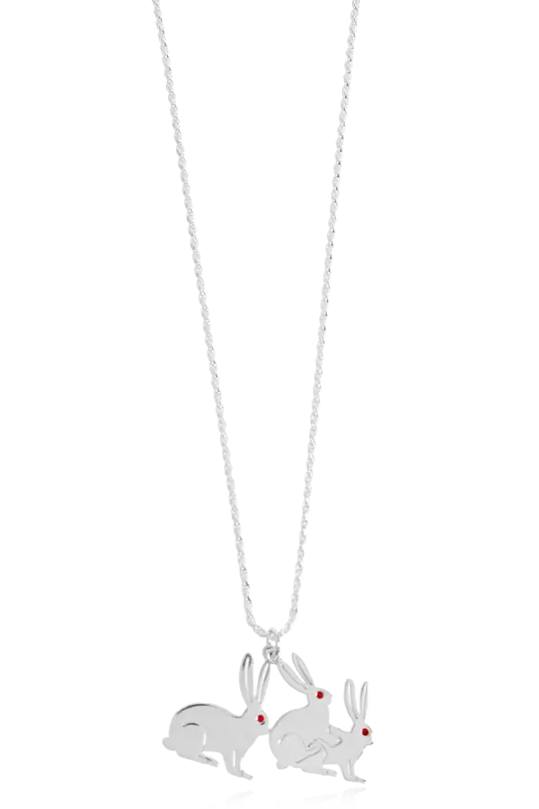 CARNE BOLLENTE Pendant Necklace - Silver