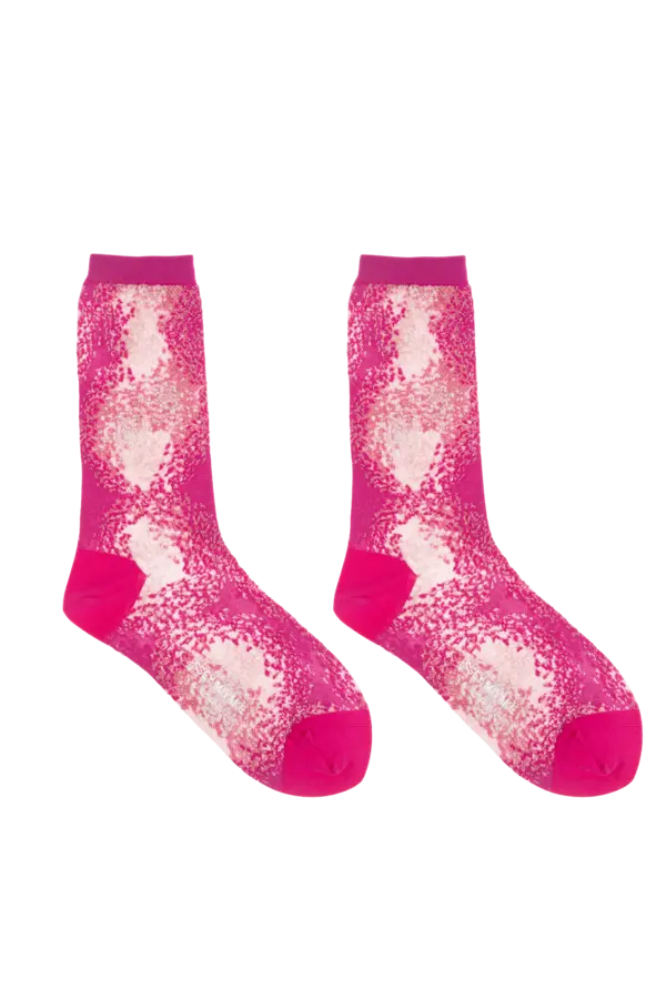 Issey Miyake Socks With Lurex Thread