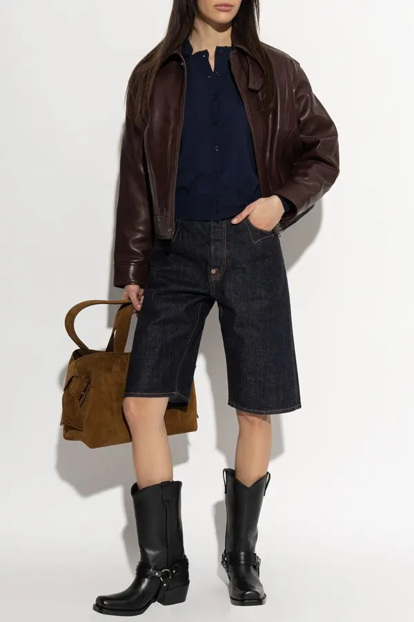 Kenzo Wool Cardigan With Patch