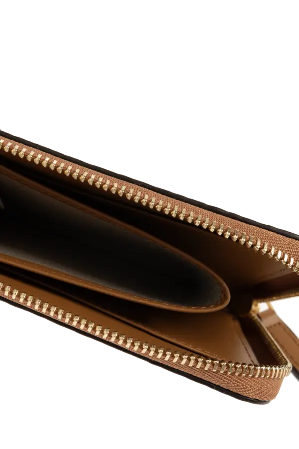 Mcm Wallet With Logo - Brown