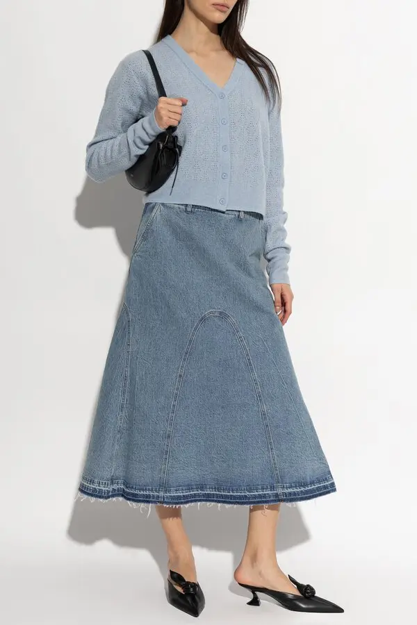 Munthe Byrd Cardigan - Light Blue