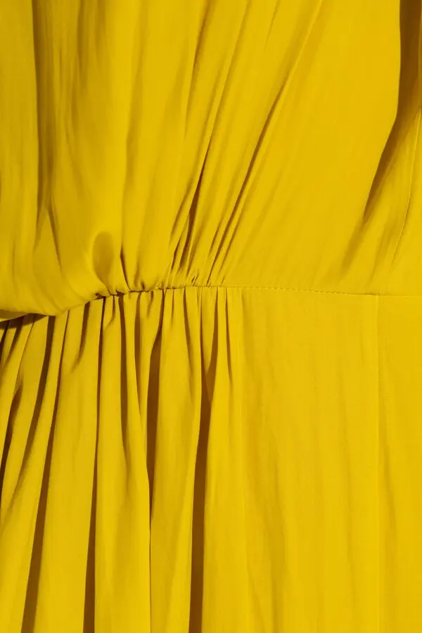 LANVIN Loose-fit Maxi Dress - Yellow